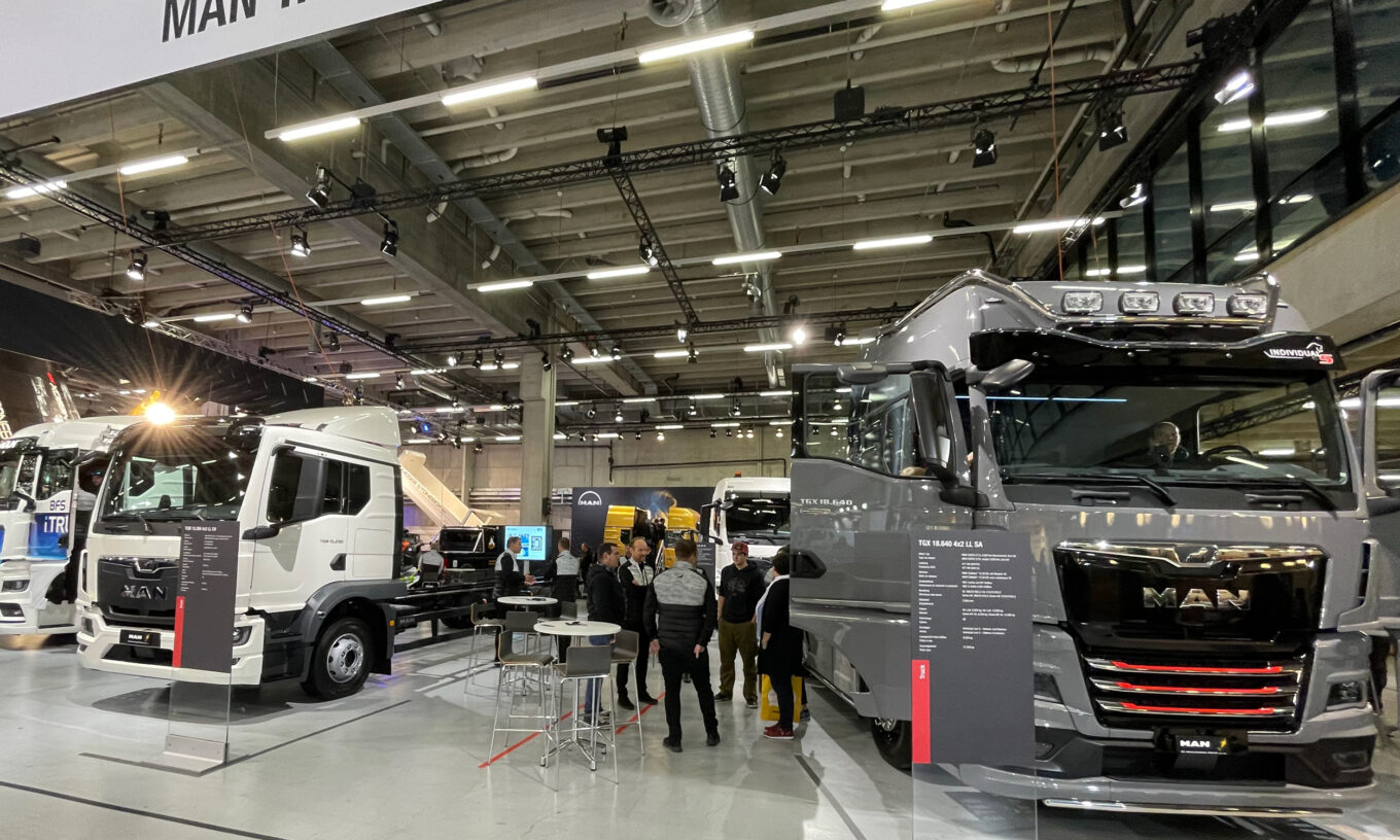 MAN Truck & Bus, au 11e Salon suisse du véhicule utilitaire transport ...